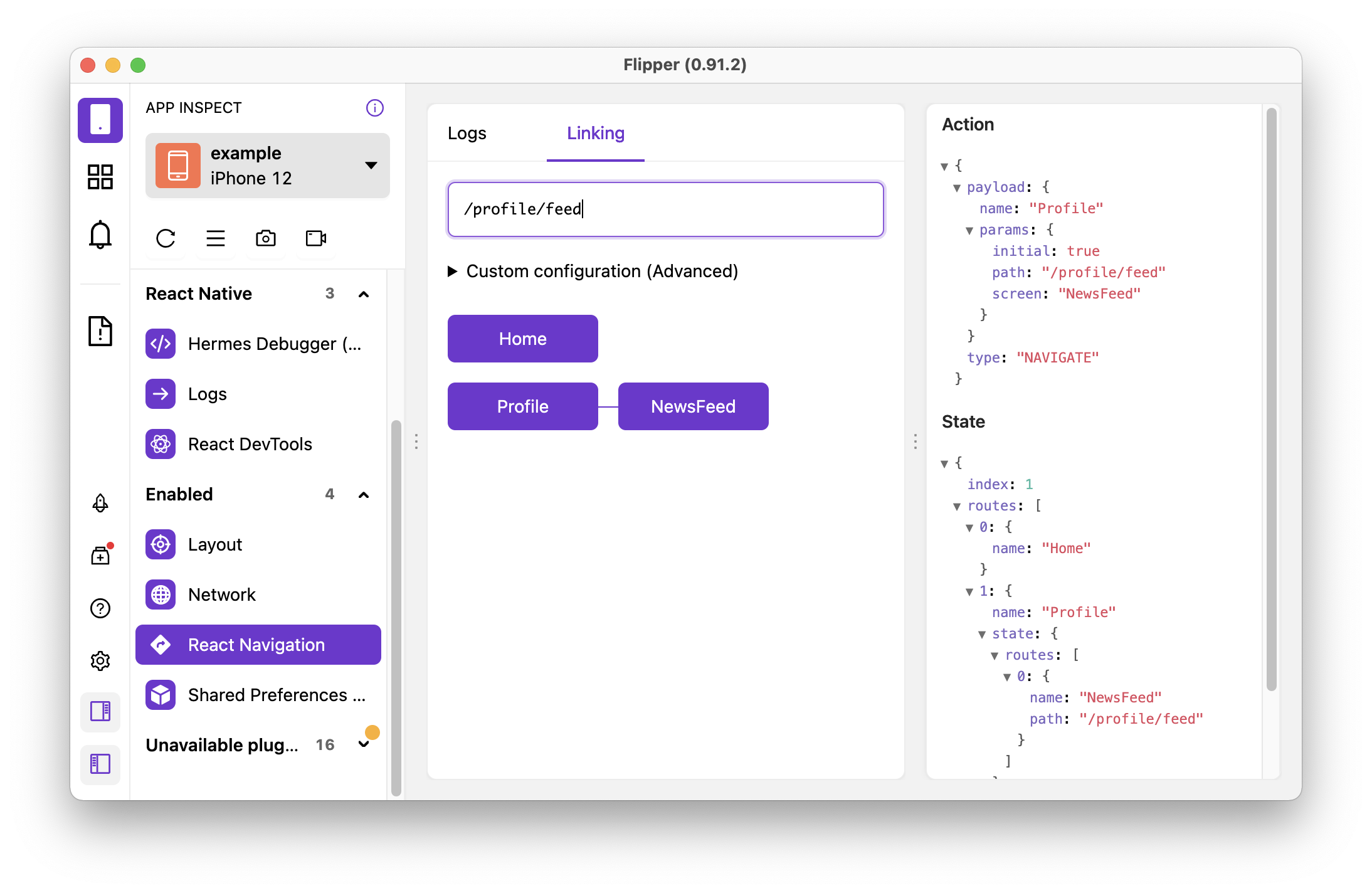 Regolabile Miscela Scully React Native Navigation Actions Opaco